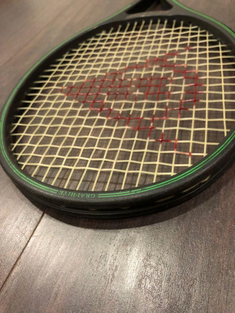 Rare Dunlop Max 200G Tennis Racquet, Sports Equipment, Sports & Games ...