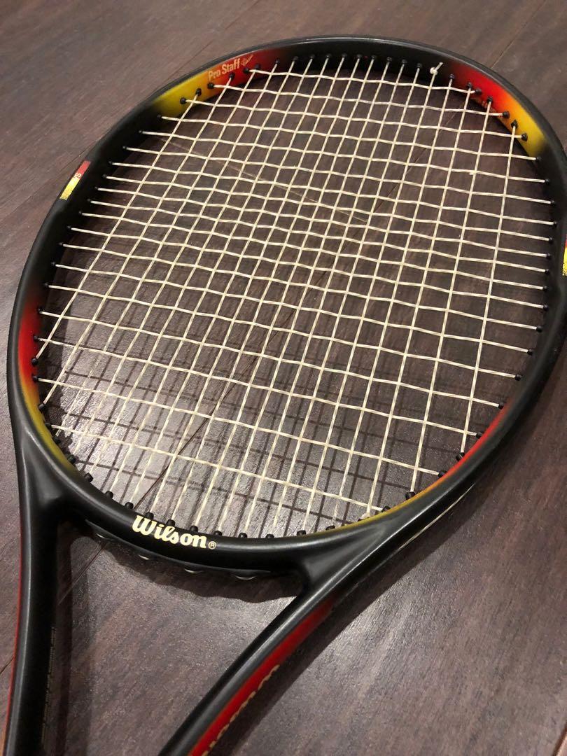 Rare Wilson Pro Staff Classic 110 sq inch OS Tennis Racquet, Sports ...