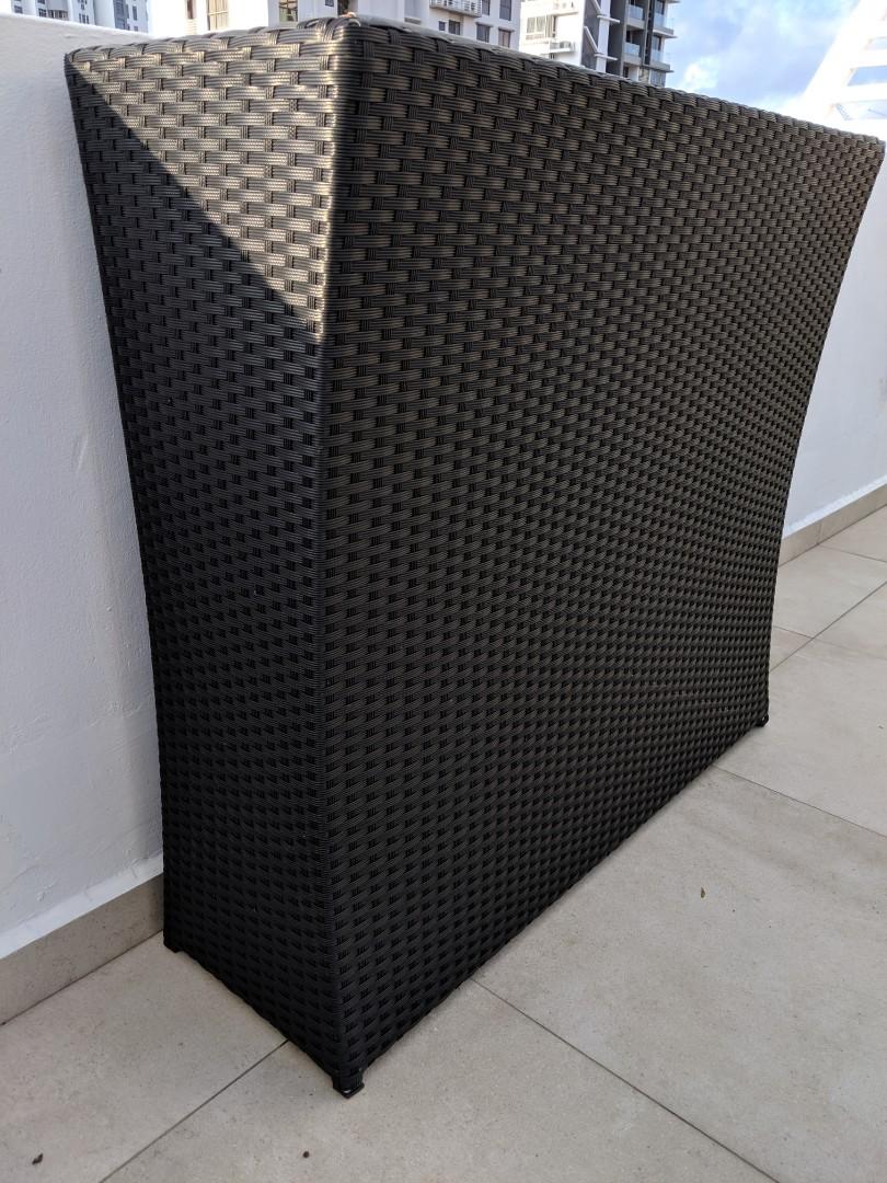 Rattan display stand, Furniture, Home Decor, Others on Carousell