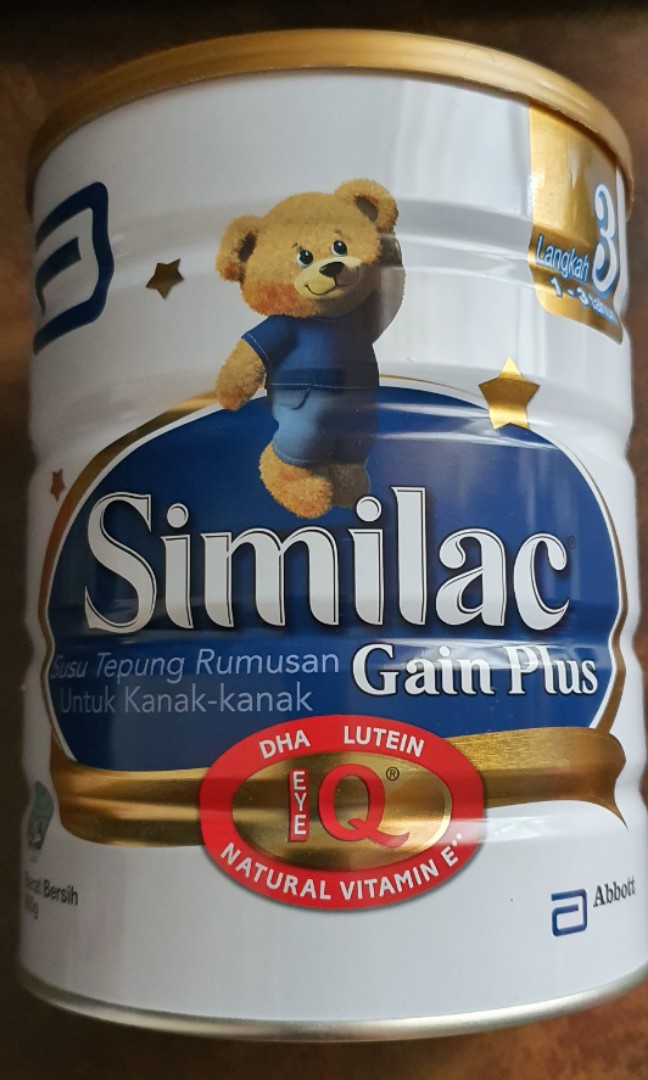 Similac Gain Plus 900g - 100% Original with Doorstep Delivery, Babies ...