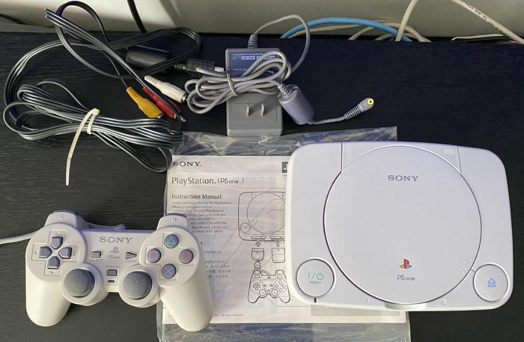 Sony Playstation PS One SLIM Ps1, 遊戲機, 遊戲機器材 - Carousell