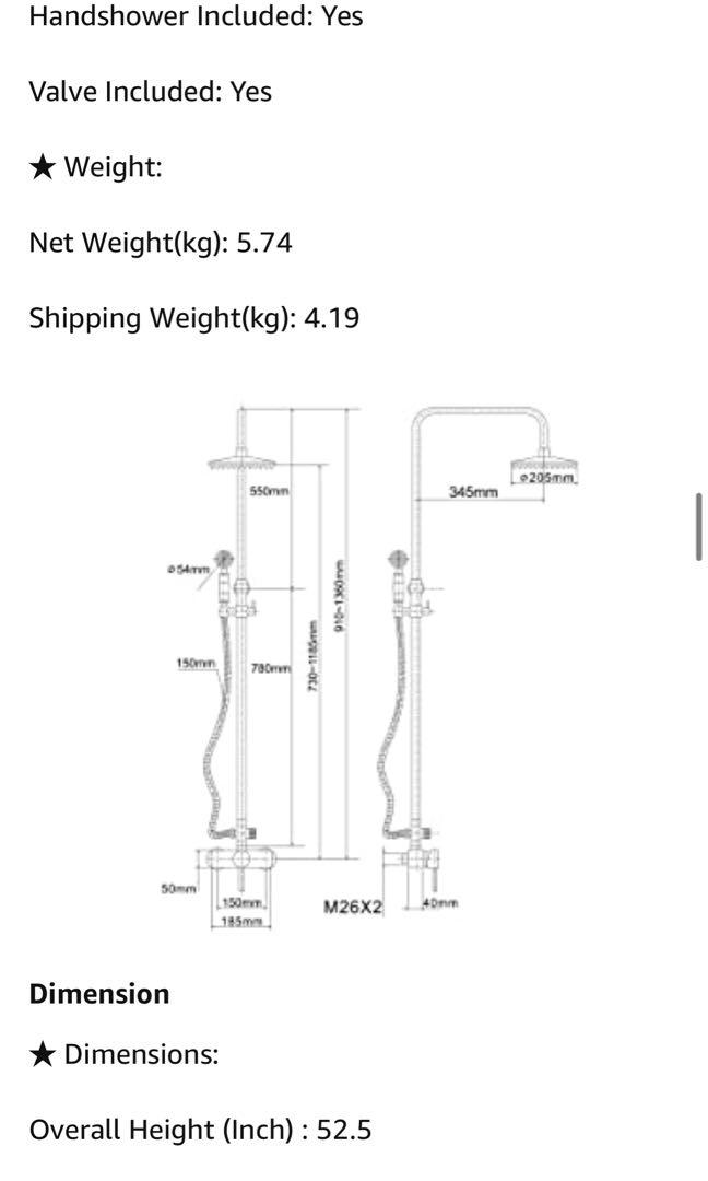 Sprinkle light in the box rain shower set, Babies & Kids, Bathing ...