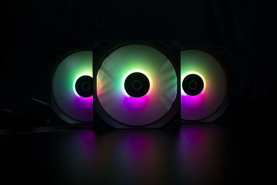 TECWARE ORBIS F1 STARTER KIT ARGB RGB FANS TRIPLE PACK COMPONENT ...