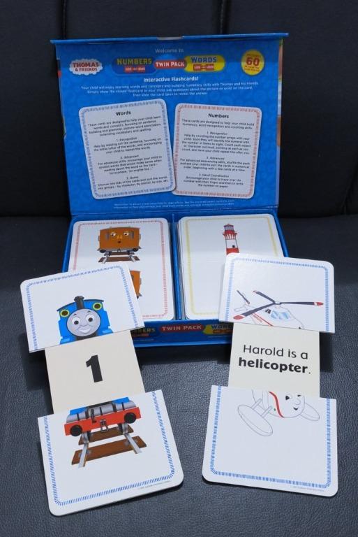Thomas and Friends Numbers and Words Interactive Flashcards, Hobbies ...