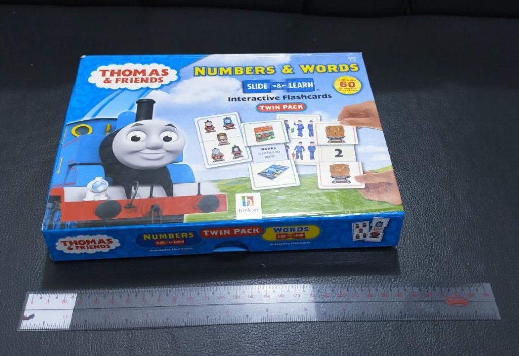 Thomas and Friends Numbers and Words Interactive Flashcards, Hobbies ...