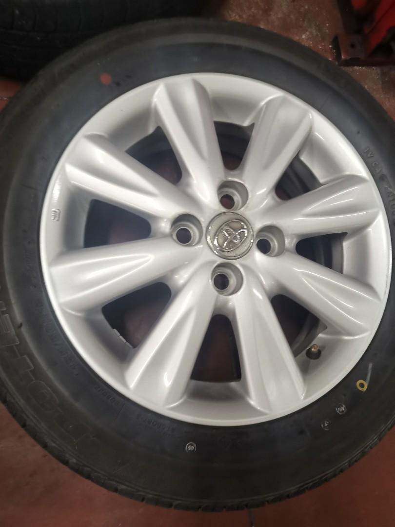 Toyota Wigo Mags 15, Car Parts & Accessories, Mags and Tires on Carousell
