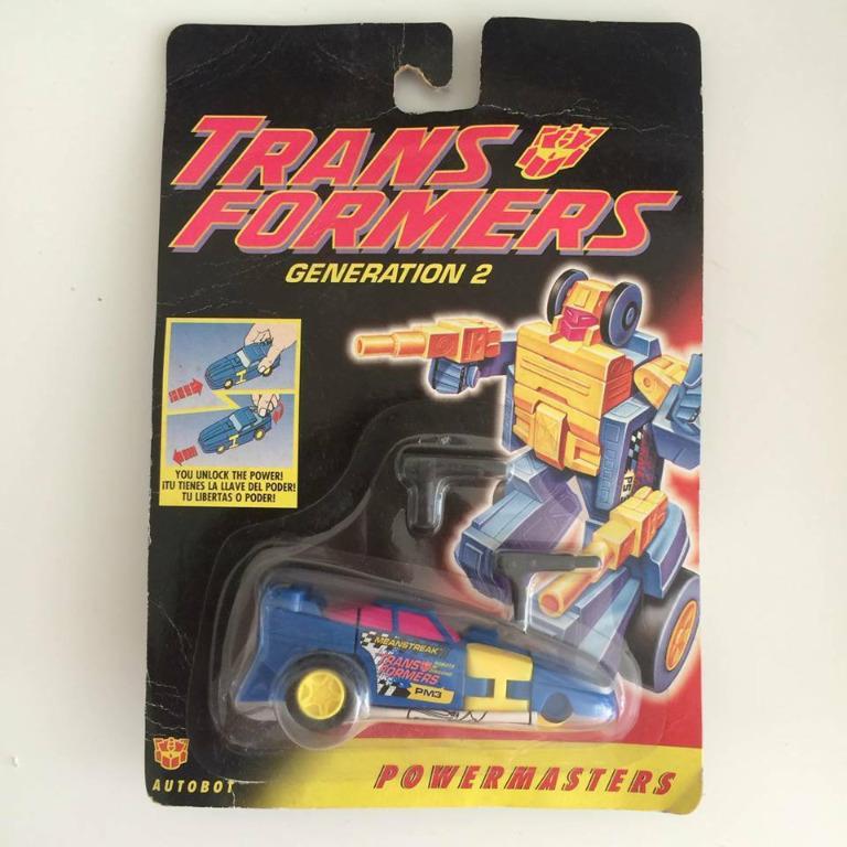 TRANSFORMERS 1994 G2 POWEMASTERS DECEPTICON - MEANSTREAK - RARE ...