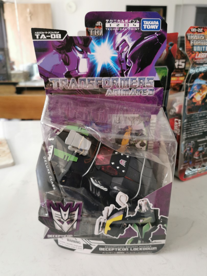 Transformers Animated lockdown, Hobbies & Toys, Toys & Games on Carousell