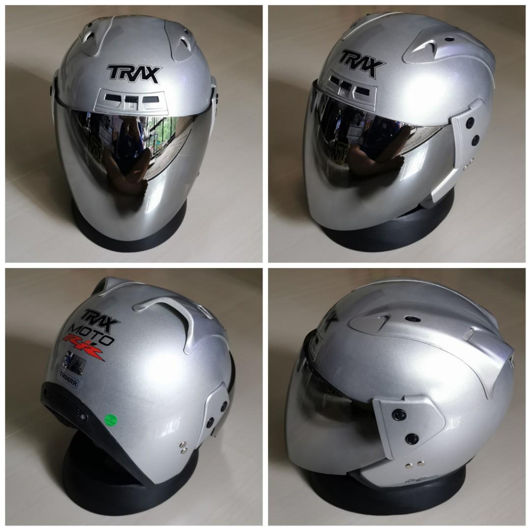 Trax Helmet, Motorcycles, Motorcycle Accessories on Carousell