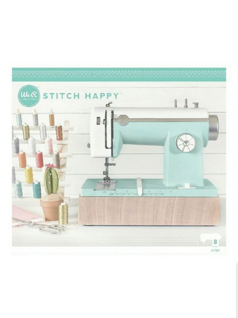 WRMK Stitch Happy Sewing Machine (We R Memory Keepers, scrapbook ...