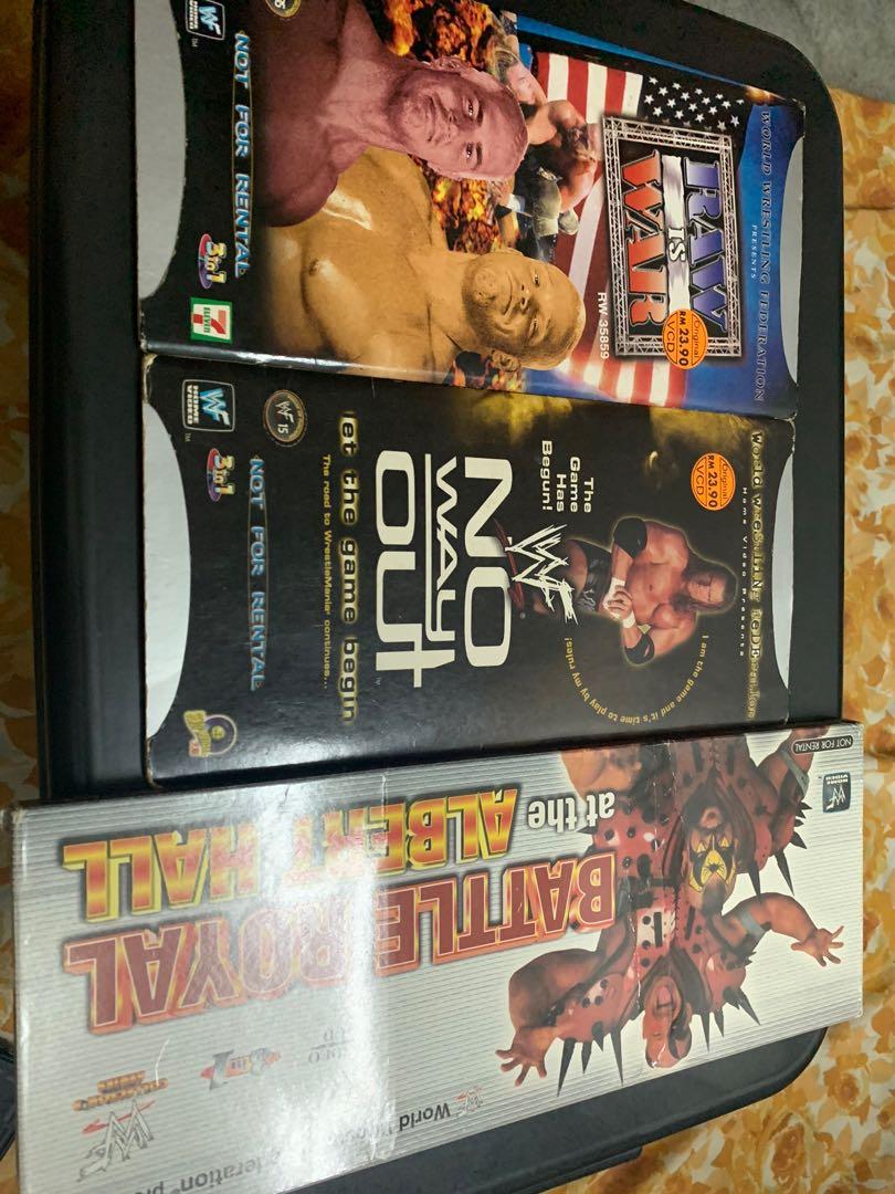 Wwe wwf dvd wrestling vcd, Hobbies & Toys, Music & Media, CDs & DVDs on ...