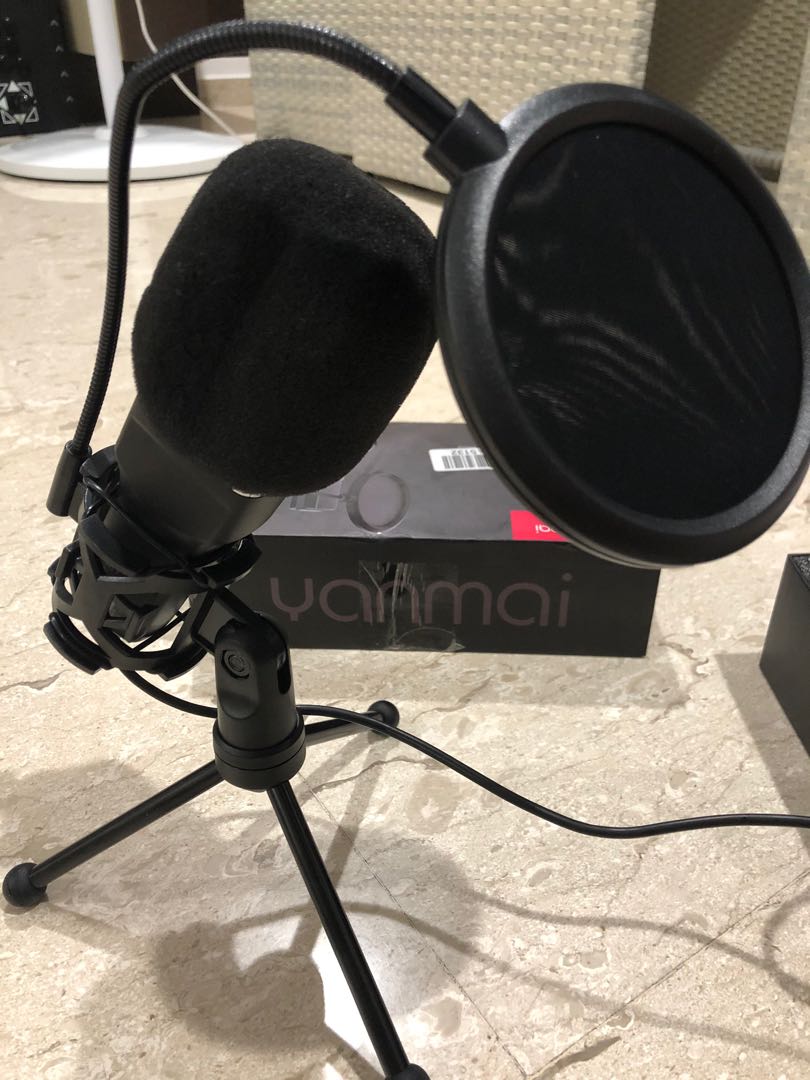 Yanmai Condenser Microphone SF-777, Audio, Microphones on Carousell