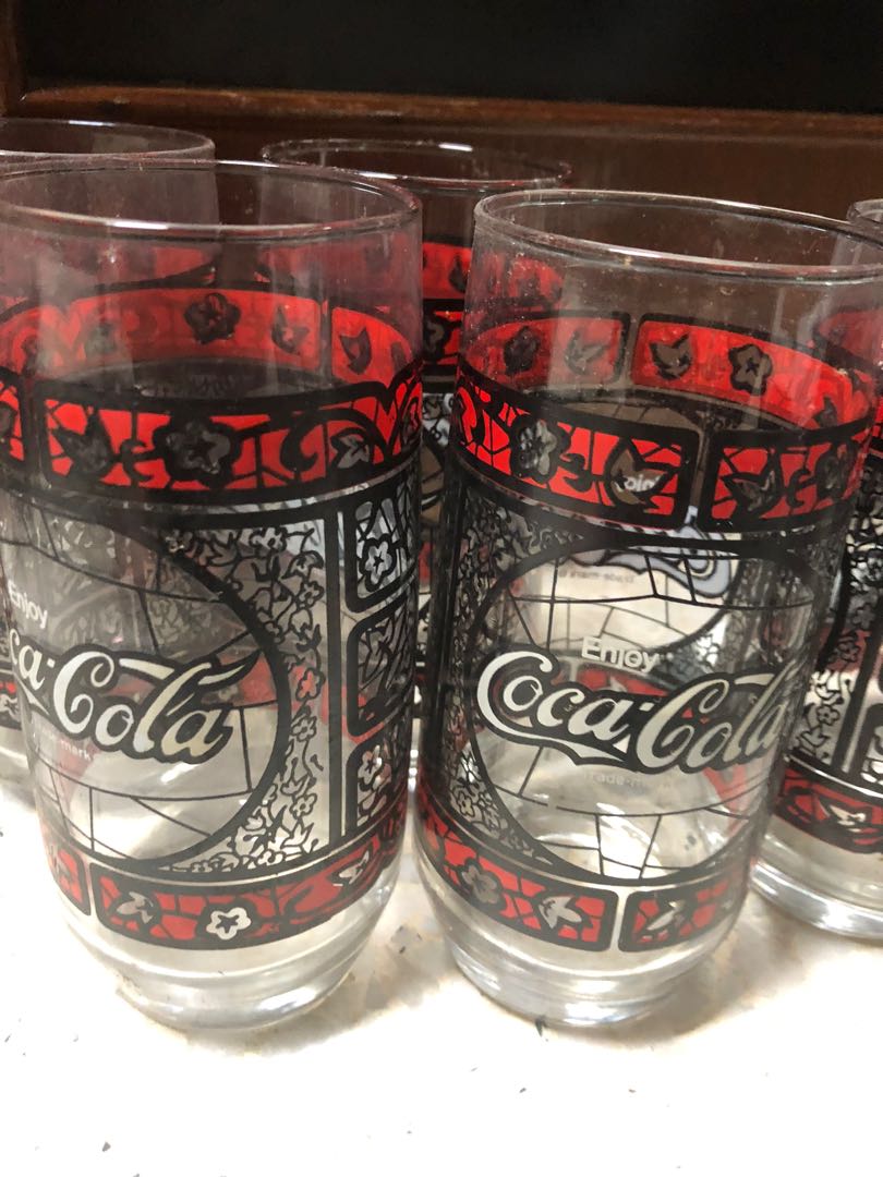 1970s Coke Glass, Furniture & Home Living, Home Decor, Vases ...
