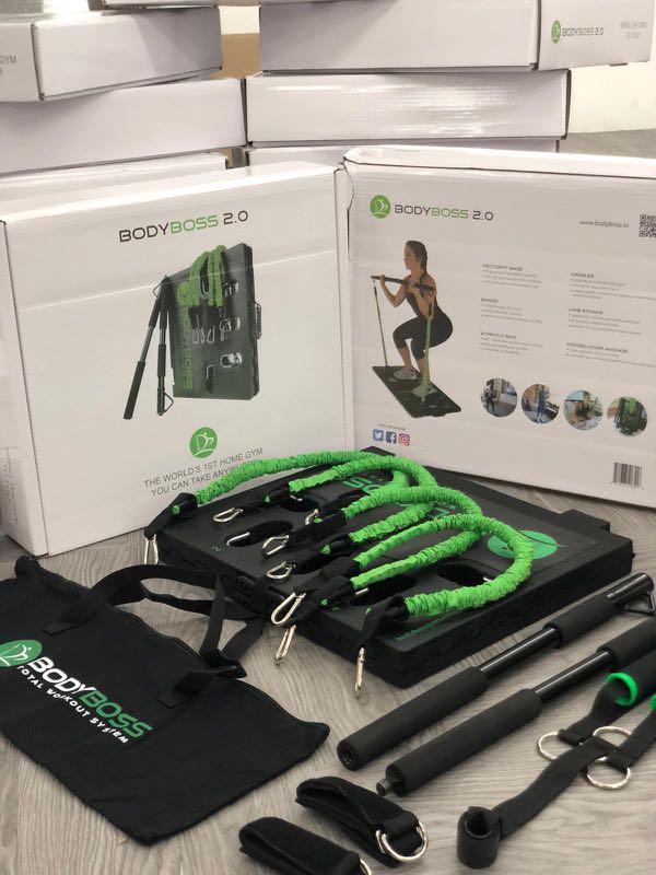 便携式健身室 練全身 美國 Body Boss 2.0 網站有詳細介紹 月銷過千套 現貨, 運動產品, 運動與健身, 運動與健身 - 有氧健身 ...