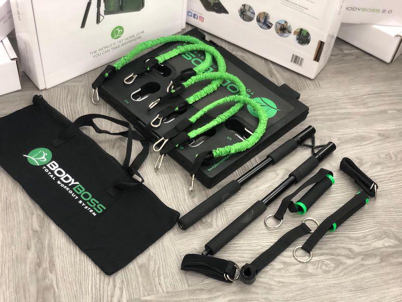 便携式健身室 練全身 美國 Body Boss 2.0 網站有詳細介紹 月銷過千套 現貨, 運動產品, 運動與健身, 運動與健身 - 有氧健身 ...