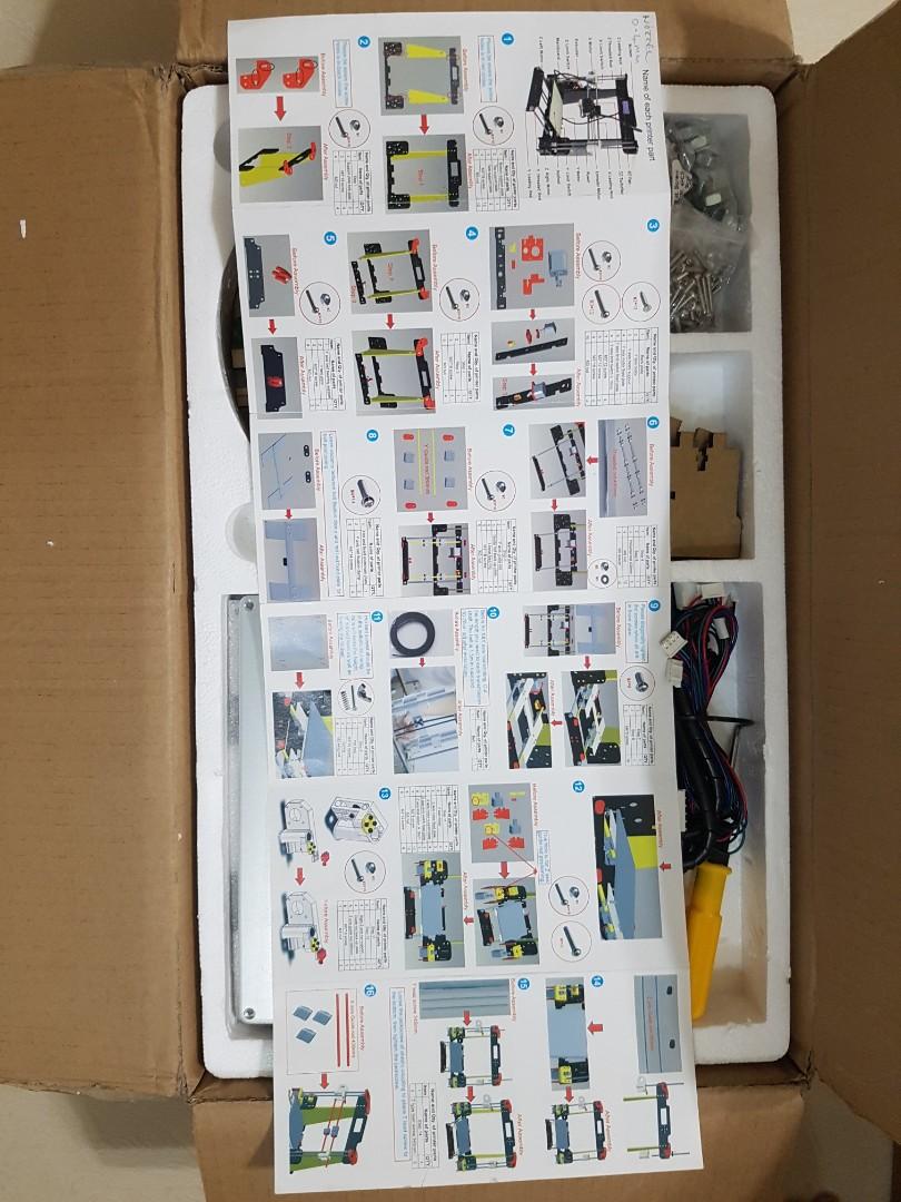 Anet® A8 DIY 3D Printer Kit, Electronics, Computer Parts & Accessories ...