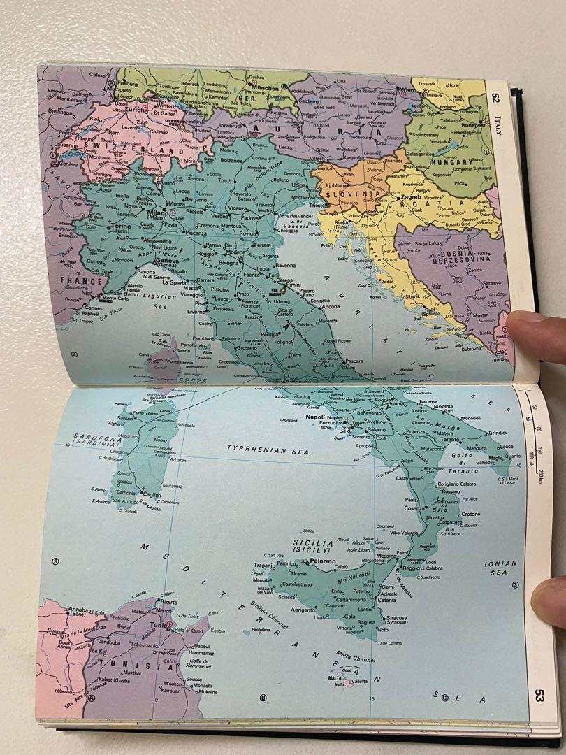 Bartholomew Mini World Atlas, Hobbies & Toys, Memorabilia ...