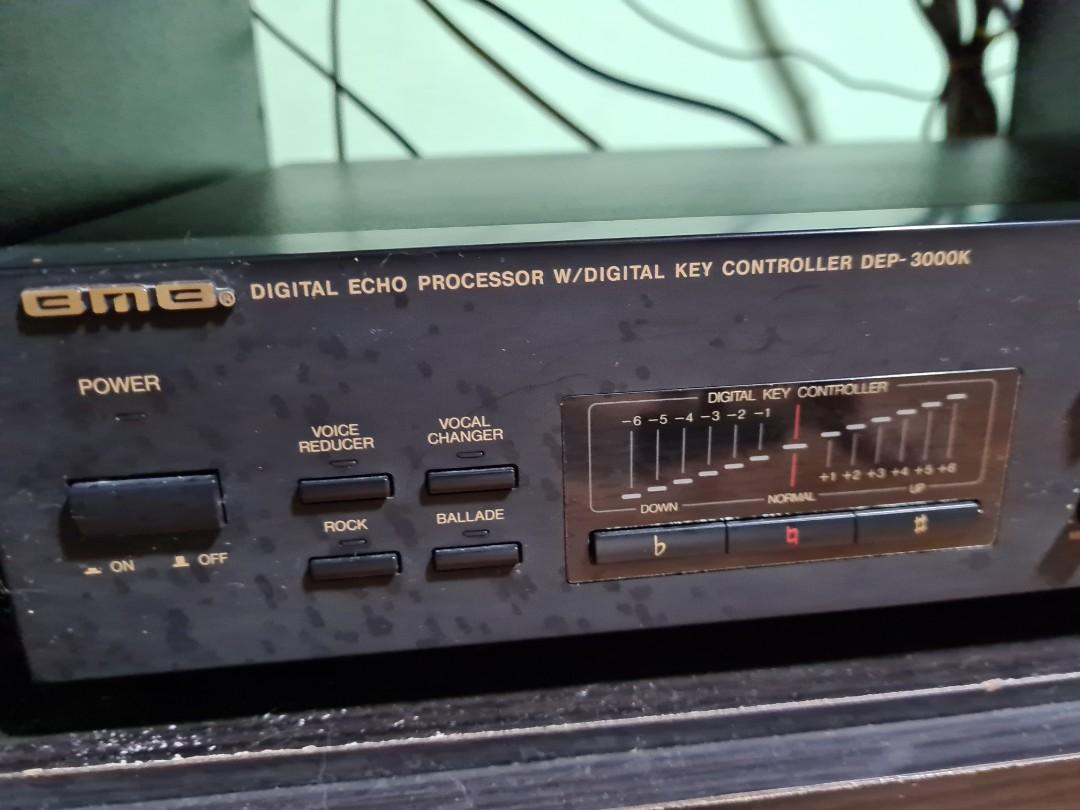 BMB DEP-3000K Digital Processor Key Pro Karaoke Mixer w/Key Controller ...