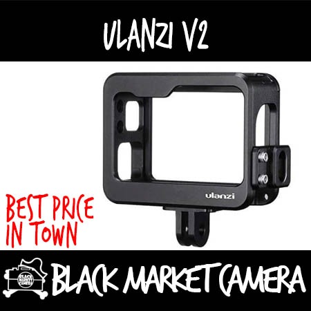 [BMC] Ulanzi V2/ V2 Pro (Set) Vlog Cage Case Housing For Gopro Hero 5/ 6/ 7 With Lens Filter ...