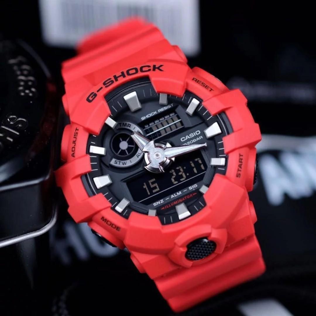 Casio G-Shock Red Digital Watch Outdoors Adventure Waterproof, Men's ...