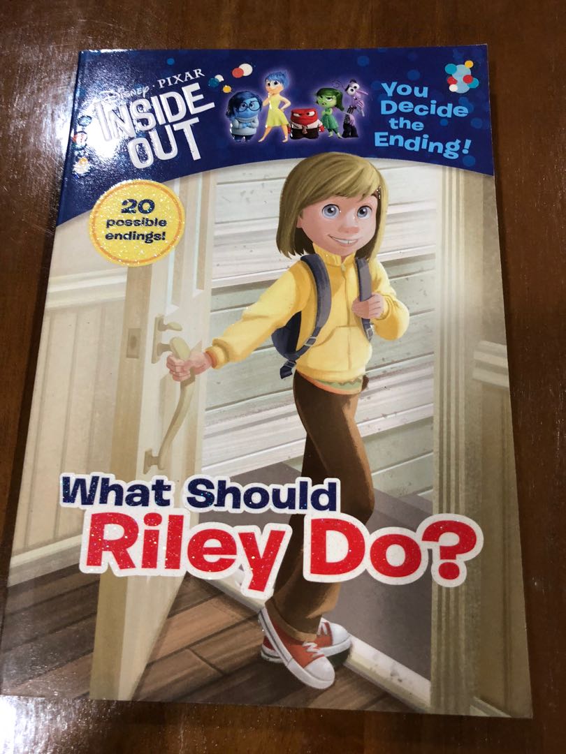 Disney Inside Out - What Should Riley Do, Hobbies & Toys, Books ...