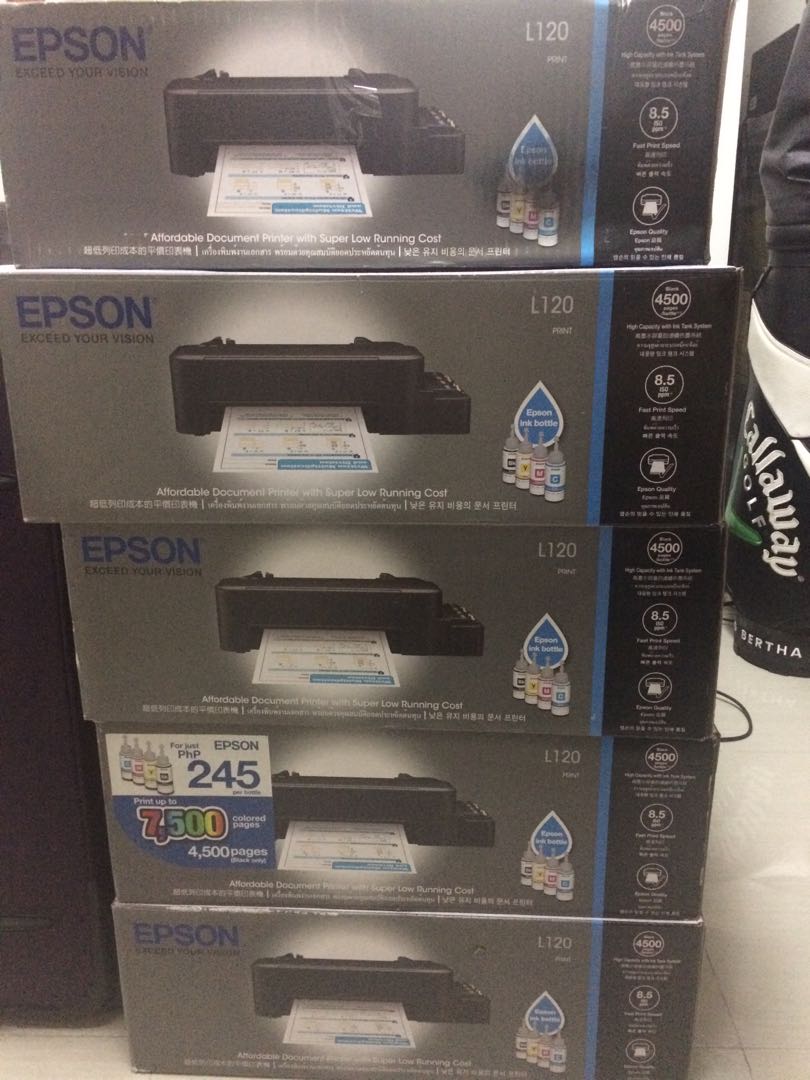 Epson L120 Printer single / bulk buy, Computers & Tech, Printers ...