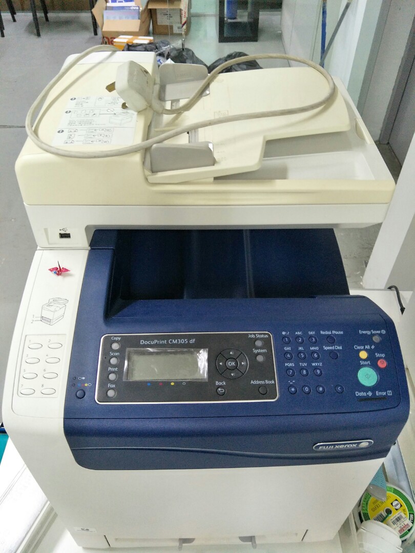 Fuji Xerox DocuPrint CM305 df, Computers & Tech, Printers, Scanners ...