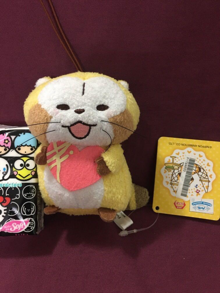 日版FuRyu Puchi Rascal 抱心小浣熊, 興趣及遊戲, 玩具 & 遊戲類 - Carousell