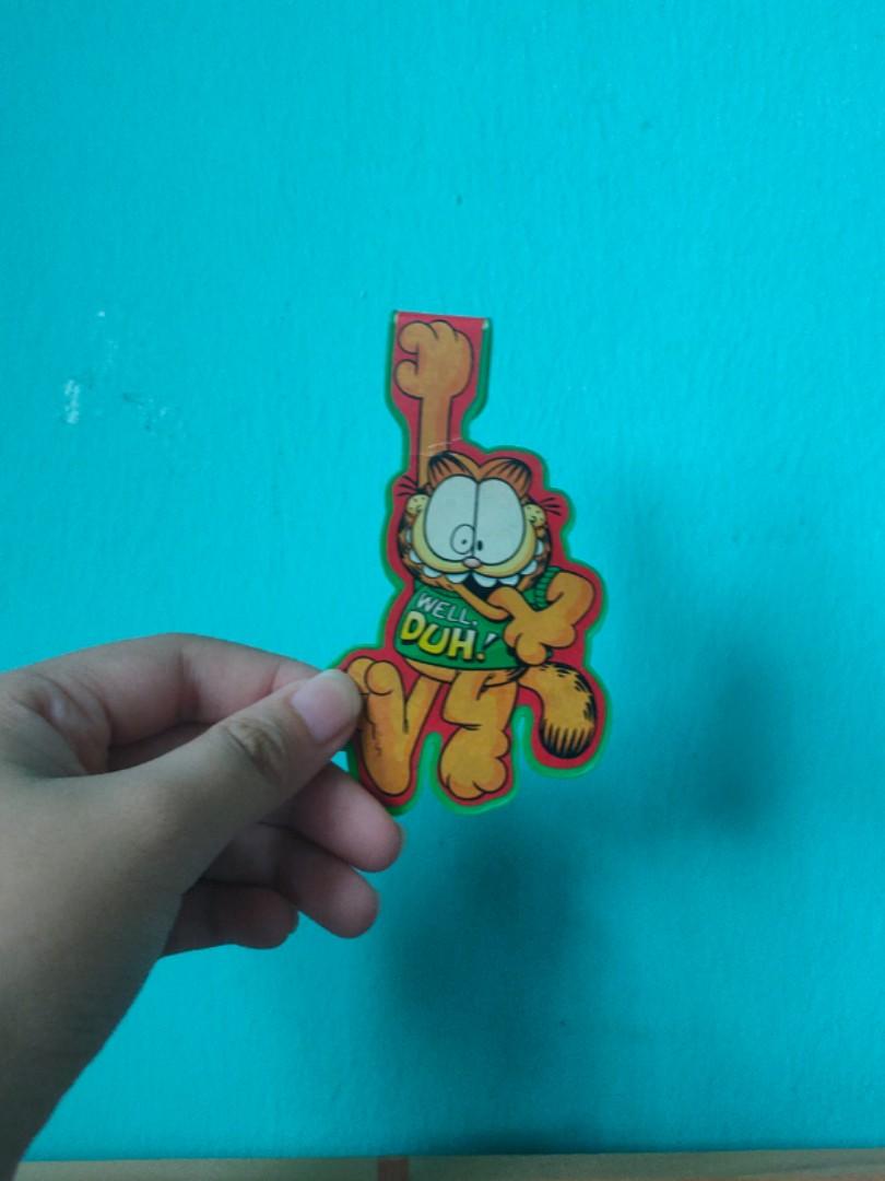 Garfield Bookmark, Hobbies & Toys, Stationery & Craft, Stationery ...