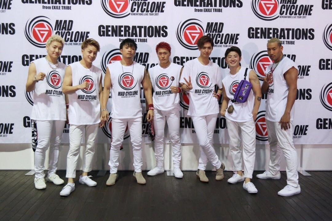 GENERATIONS ( band japan), Men's Fashion, Tops & Sets, Tshirts & Polo ...