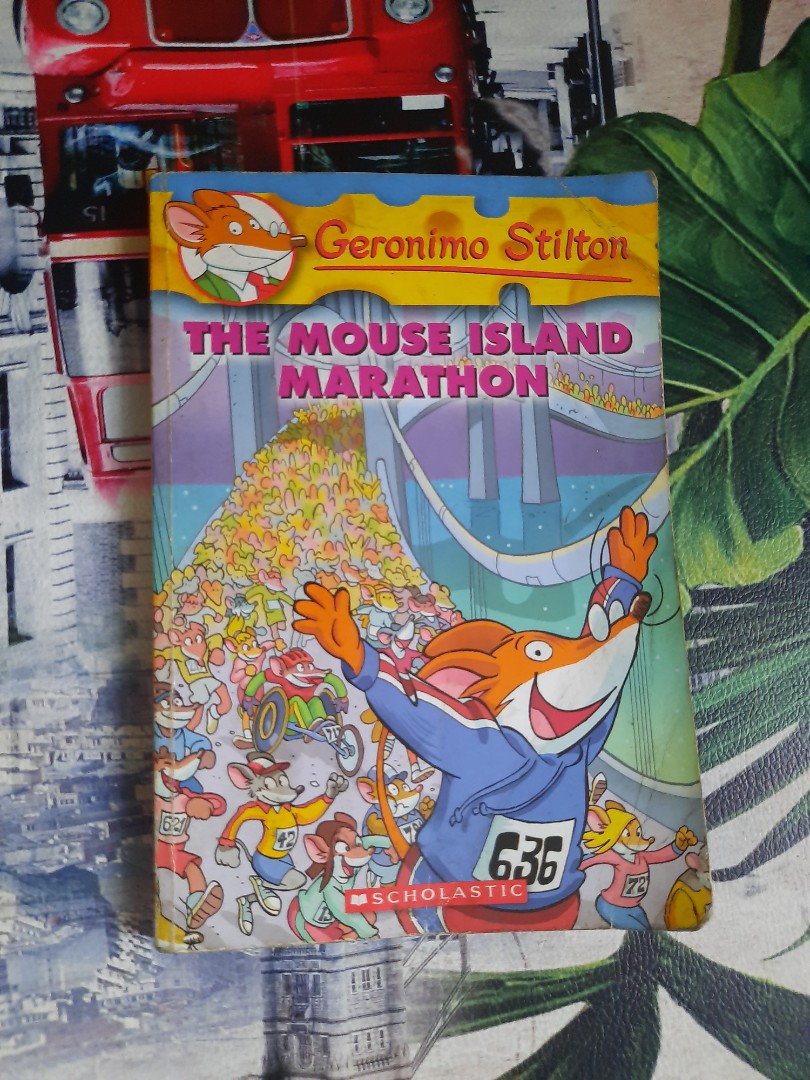 Geronimo Stilton: The Mouse Island Marathon, Hobbies & Toys, Books ...
