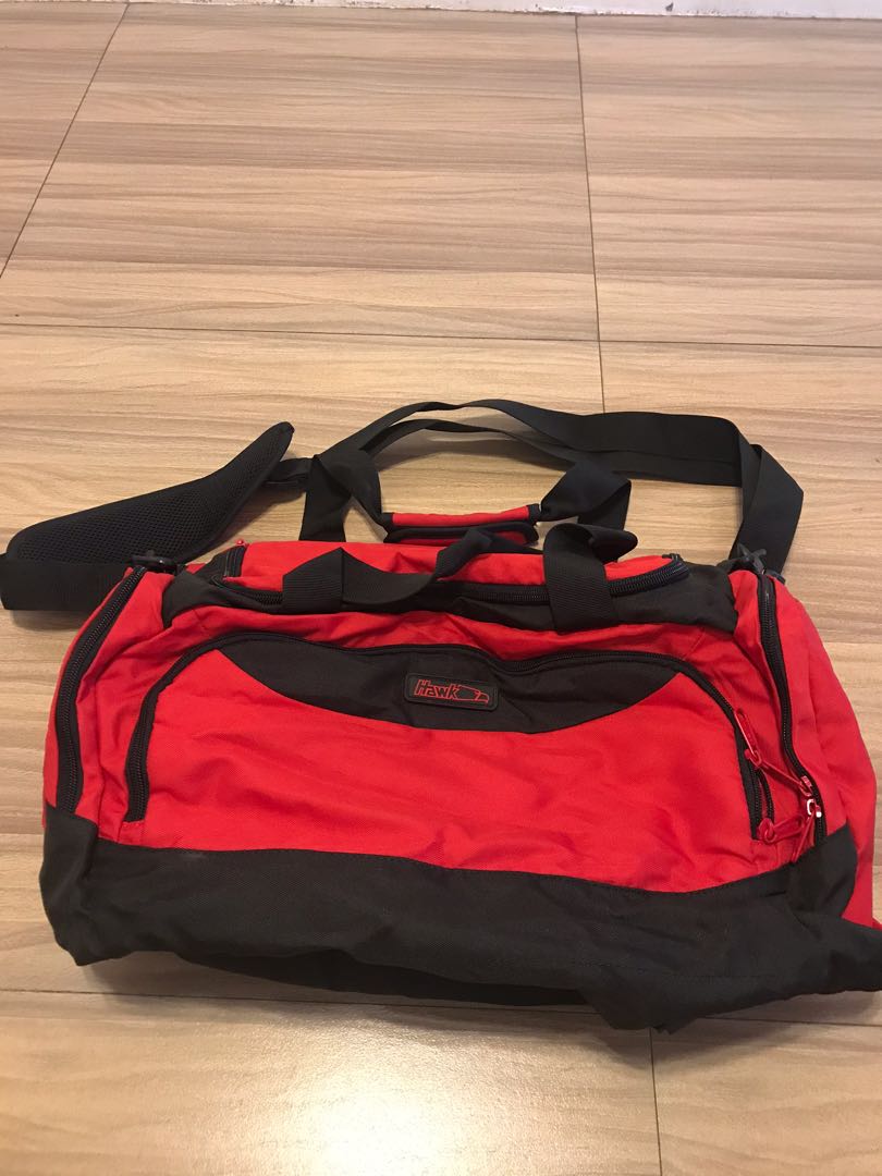 Hawk Duffel Bag, Men's Fashion, Bags, Sling Bags on Carousell