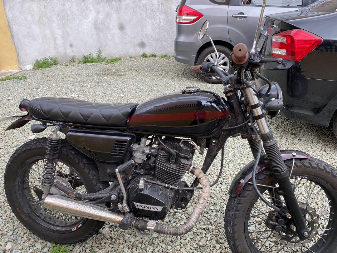 Honda TMX customized, Motorbikes, Motorbikes for Sale on Carousell