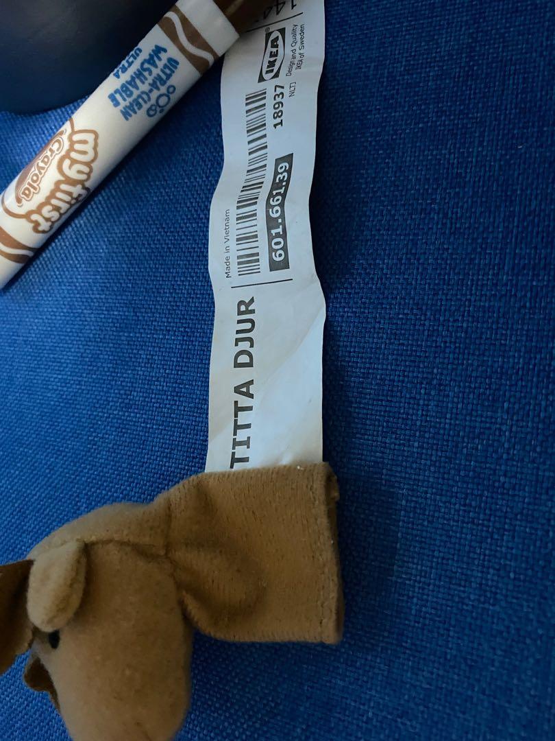 Ikea Titta Djur Finger Puppets, Babies & Kids, Infant Playtime on Carousell