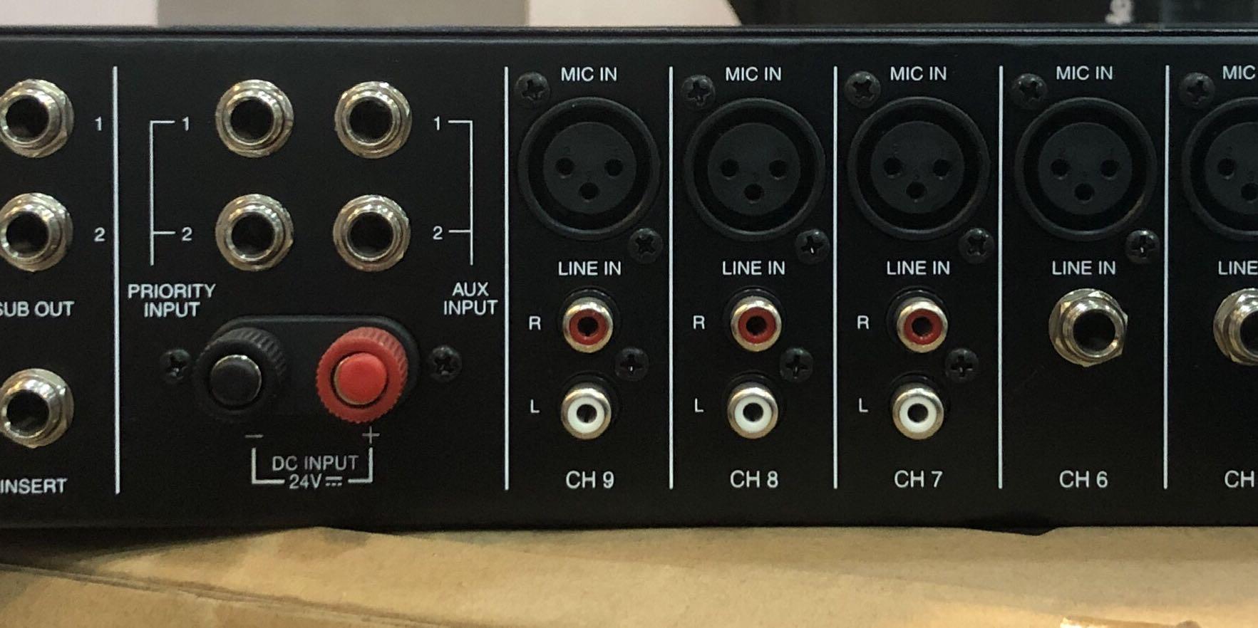 inter M Preamp Mixer, Audio, Other Audio Equipment on Carousell
