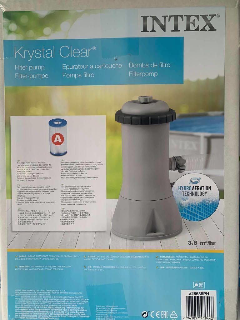 Intex Water Pump Filter, TV & Home Appliances, Kitchen Appliances ...