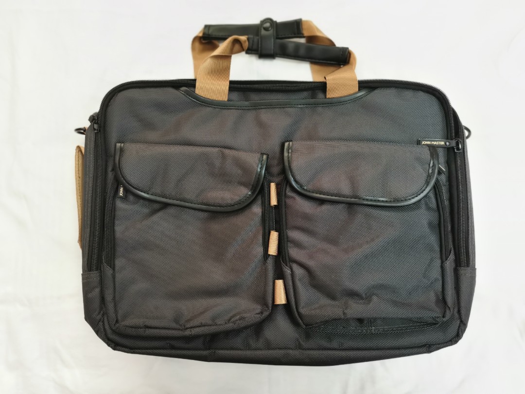 John Master office laptop bag (3 types use), Computers & Tech, Parts ...