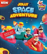 JOLLY SPACE ADVENTURE (Jollibee, Hetty, Twirlie, Yum), Hobbies & Toys, Toys & Games on Carousell