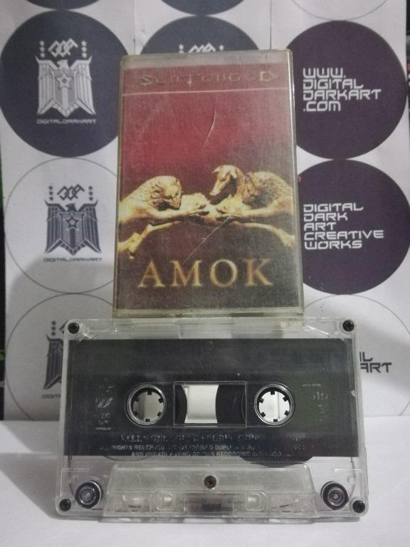 Kaset Sentenced - Amok 1995, Hobbies & Toys, Music & Media, CDs & DVDs ...