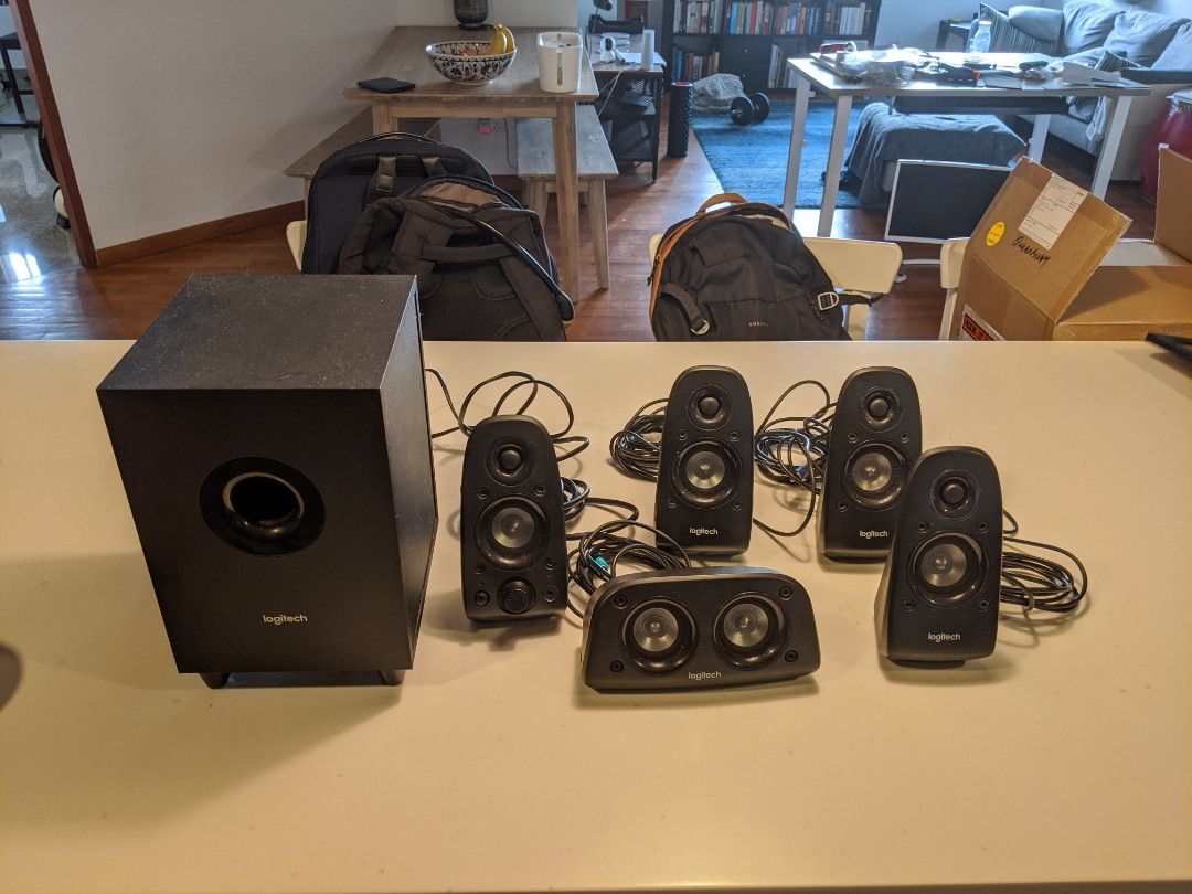 Logitech Z506 5.1 speaker system, Audio, Soundbars, Speakers ...