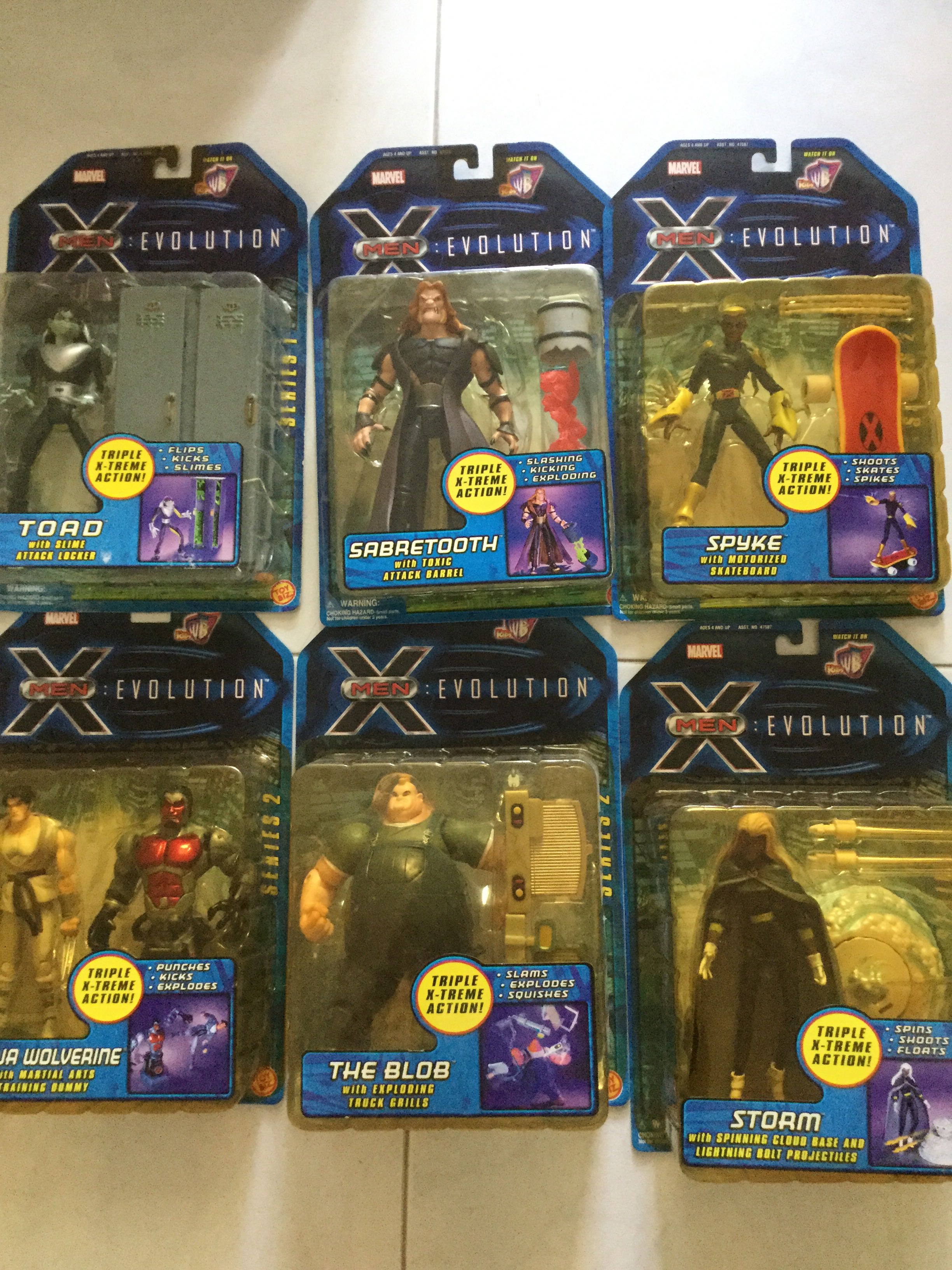 Marvel X-men evolution, Hobbies & Toys, Toys & Games on Carousell