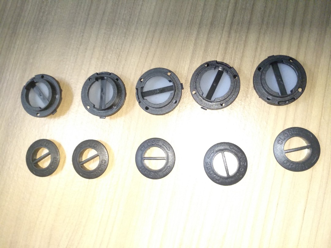 Mask Ventilation ABS plastics easy fix, Health & Nutrition, Face Masks ...