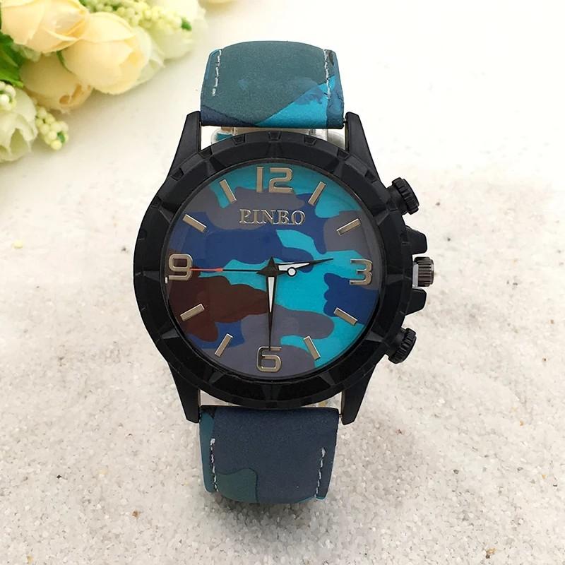 Men watch-pinbo camouflage, Men's Fashion, Watches on Carousell