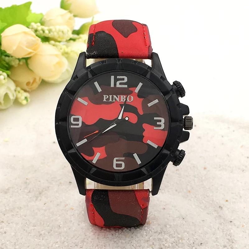 Men watch-pinbo camouflage, Men's Fashion, Watches on Carousell