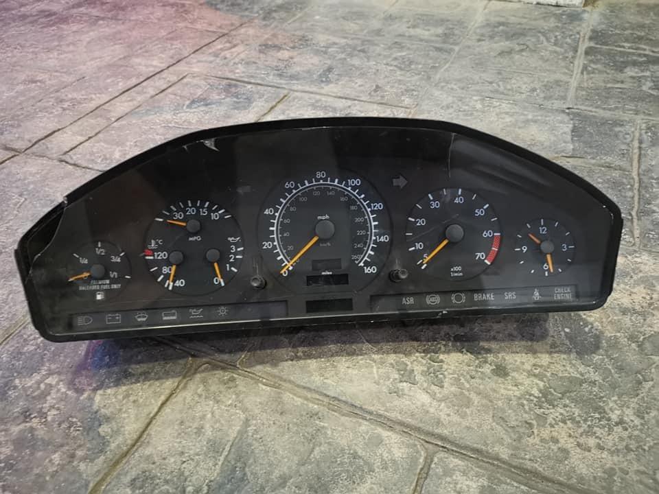 Mercedes Benz W140 MPH KMH Cluster Meter Speedometer, Auto Accessories ...