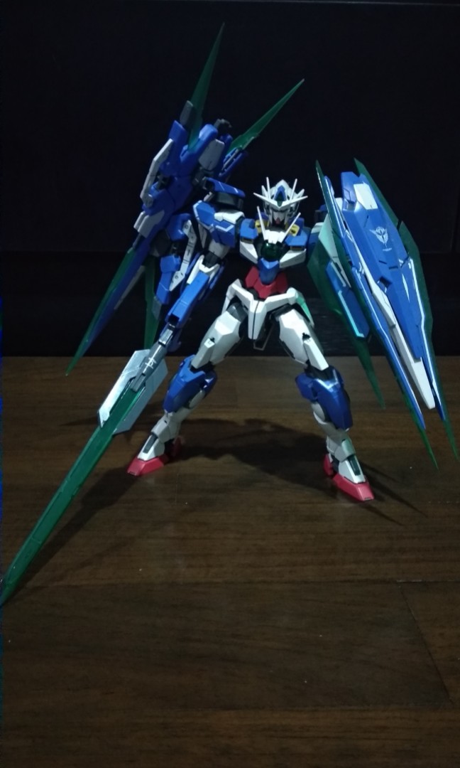 MG 00Q Full Saber (Built), Hobbies & Toys, Toys & Games on Carousell