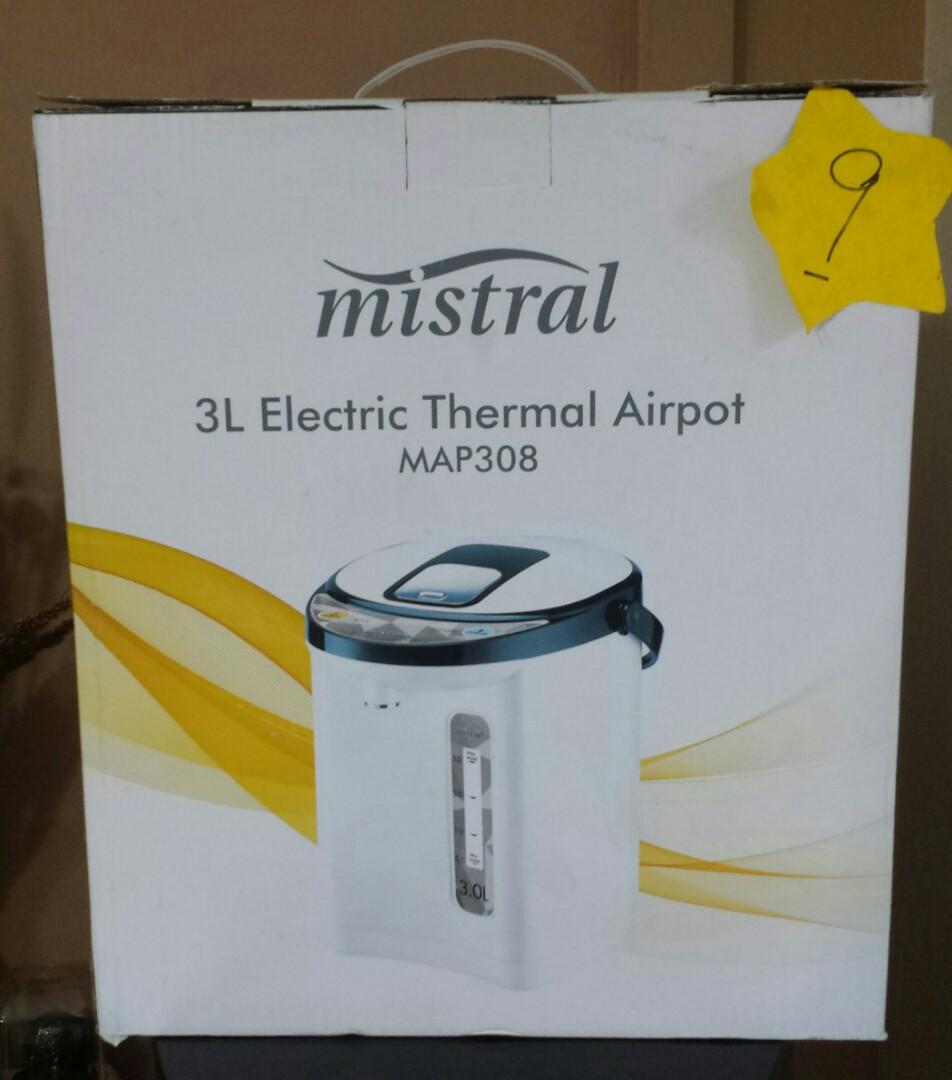 Mistral MAP 308 3L Electric Thermal Airport, TV & Home Appliances ...
