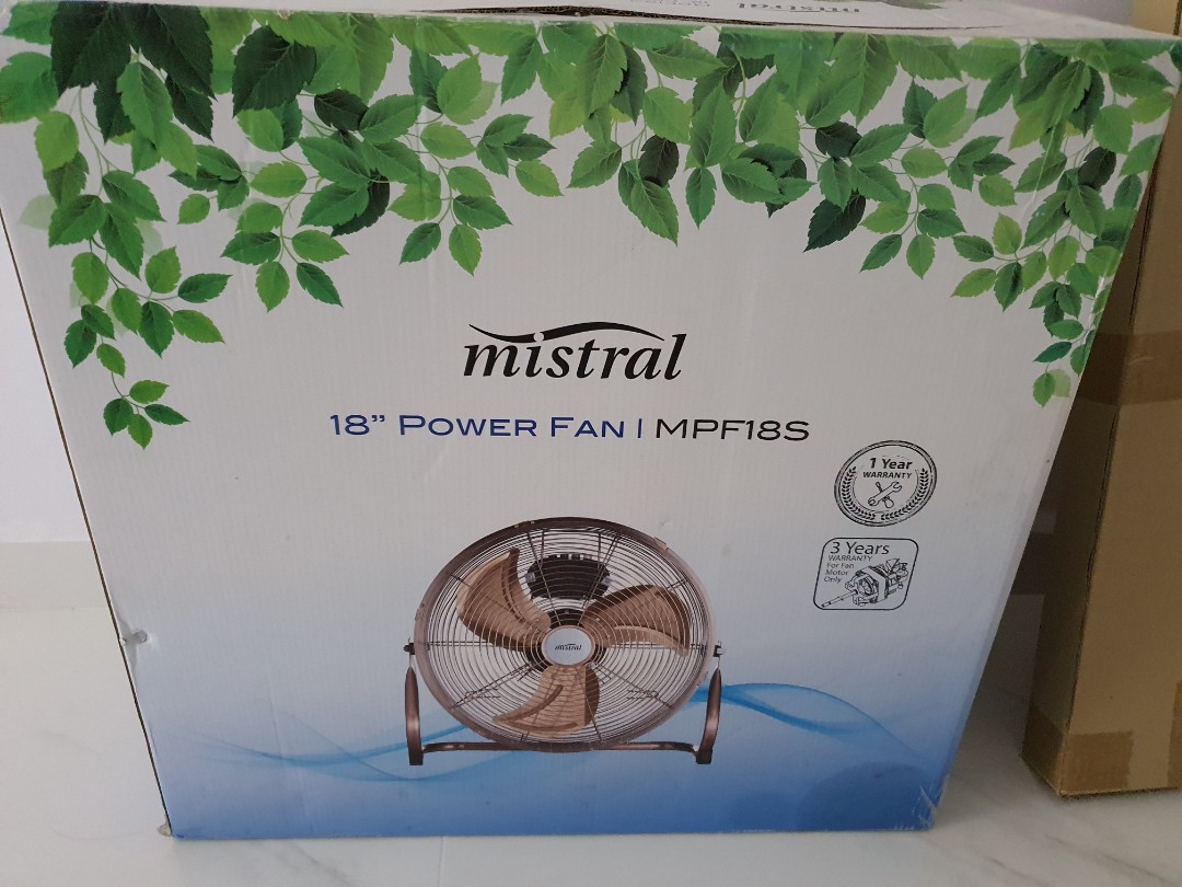 Mistral Power Fan, Furniture & Home Living, Lighting & Fans, Fans on ...