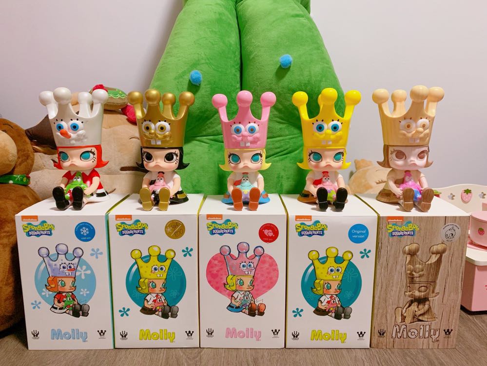 molly spongebob-5 pcs, Hobbies & Toys, Toys & Games on Carousell