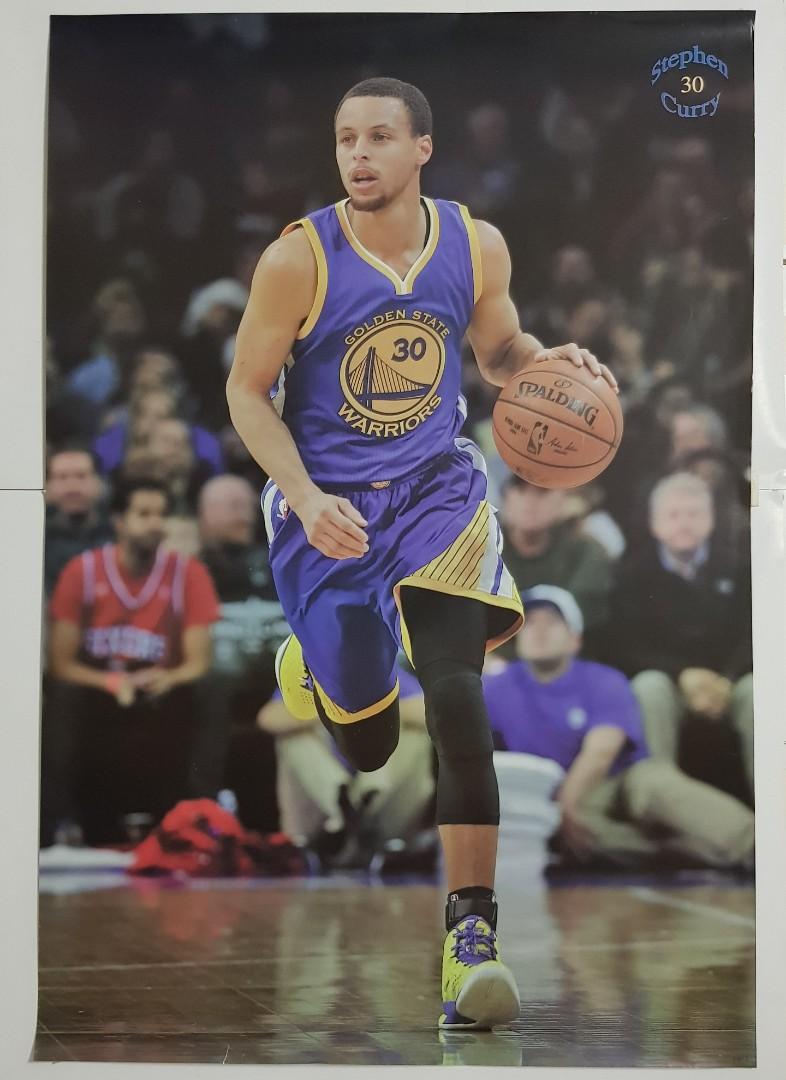 NBA Stephen Curry poster, Hobbies & Toys, Memorabilia & Collectibles ...